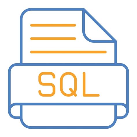 Premium Vector Sql Icon