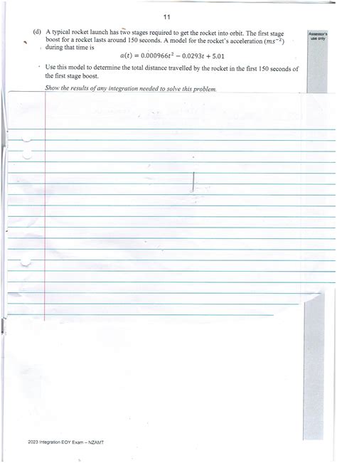 Solved D A Typical Rocket Launch Has Two Stages Required Chegg Com