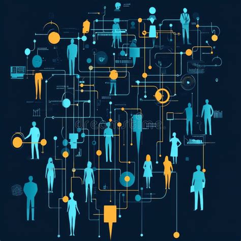 Complex Human Connections And Technology Networks In Digital