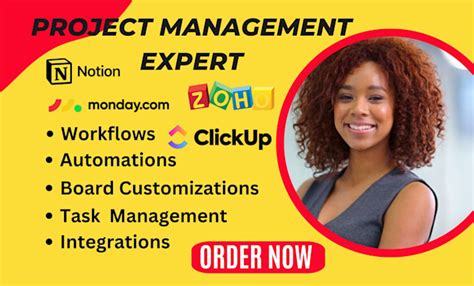 Do Project Management On Monday Com Clickup Trello Asana Zapier By Bradilook Fiverr