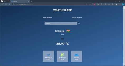 Anubhav Vijayvargeeya On Linkedin Weatherapp Realtimeweather Openweatherapi Dynamicwebsite