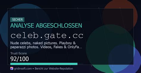 Celebgatecc Sicherheitscheck Vertrauen 92100
