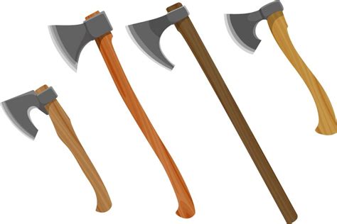 Axe Cartoon Vector Images Over 13 000