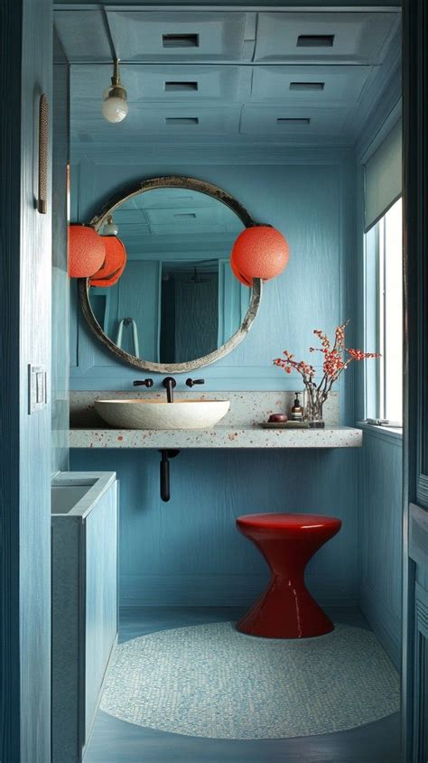 Enhancing Your Space With Light Muted Blue And Red A Design Journey — Living Bright Interiors