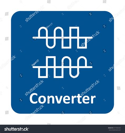 Digital Analog Dac Analog Digital Adc Stock Vector Royalty Free 477392353 Shutterstock