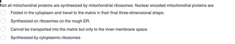 Solved A Protein Has Both A Nuclear Import And A Nuclear