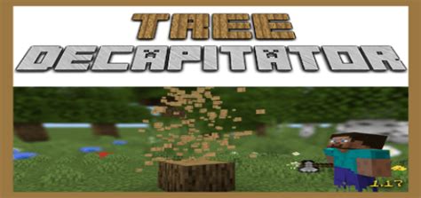 Tree Decapitator Treecapitator Minecraft Addon
