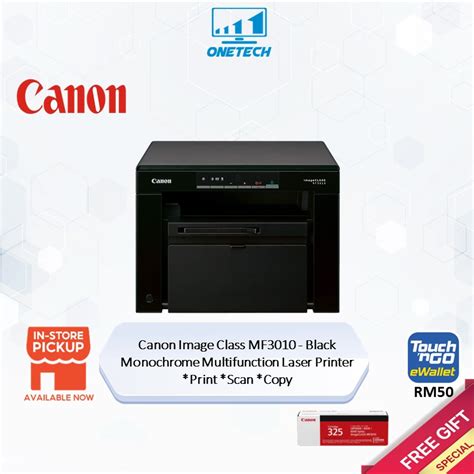Canon Image Class Mf3010 Monochrome Multifunction Laser Printer Print Copy Scan Shopee Malaysia