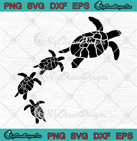 Sea Turtle Save The Turtles Beach Svg Sea Turtle Lovers T Svg Png Eps Dxf Pdf Cricut File