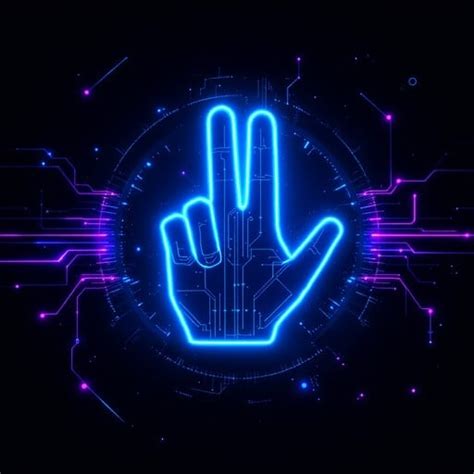Free Neon Peace Symbol Image Download At Stockcake