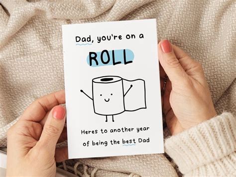 Dad Birthday Cards Funny Dad Card Fathers Day Card Birthday Card