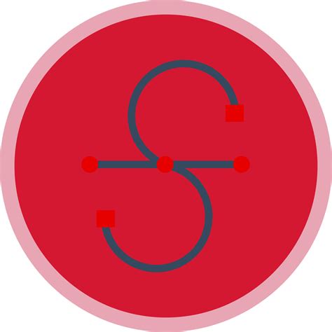 Bezier Curve Vector Icon Design 21309385 Vector Art At Vecteezy