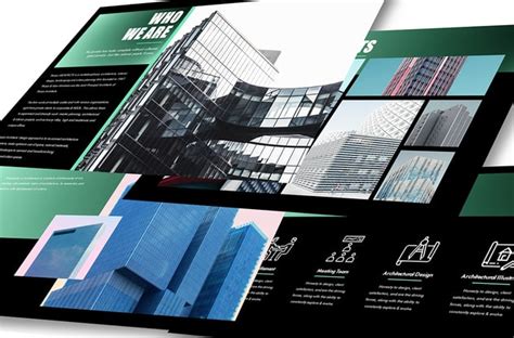 Picazo Black Architecture Powerpoint Template Incl Architecture And Design Envato