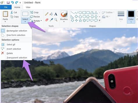 How To Put Transparent Image Over Another In Paint And Paint 3D
