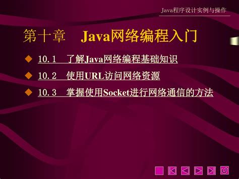 Ppt 第十章 Java 网络编程入门 Powerpoint Presentation Free Download Id5084051