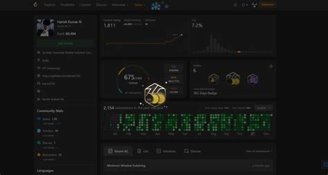 Harish Kumar N On Linkedin Leetcode Problemsolving Codingskills Softwaredevelopment