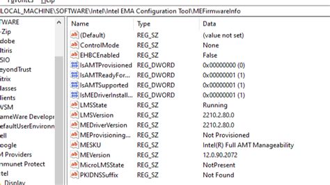 solved intel ema provisioning packet is not encrypted correctly or uses an old key last