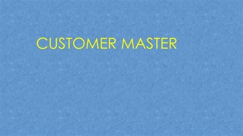 Customer Master Data Docx Credit Cards Personal Debt