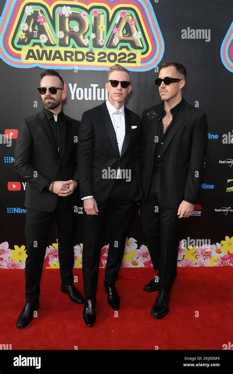 Sydney Australia 24th November 2022 Tyrone Lindqvist Jon George And