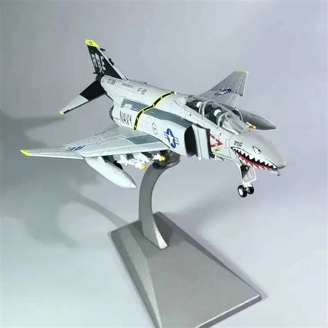 Aircraft Modle Diecast 1 100 Scale Usaf Squadron F 4 F4 F4b F 4b Phantom Strike Fighter Model