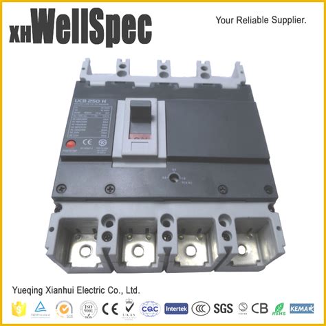 Breakers Electric Circuit Breaker Mccb Chint Mccb 100a Ucb 250h 4p 250a Breakers Electric