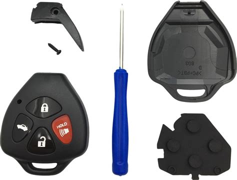 Key Fob Shell Case Replacement Fits For Toyota Camry