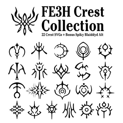 Fire Emblem Three Houses Crests Mels Ko Fi Shop