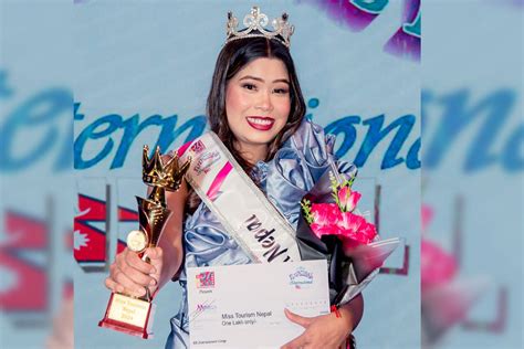 Rabina Baraili Crowned As Miss Tourism Nepal 2024 Glamour Nepal