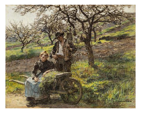 Idylle By Léon Augustin Lhermitte Artsalon