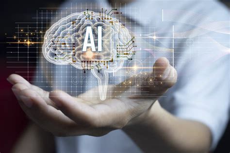 Concepts Of Using AI In Daily Life Processing With AI System Convenience Stock Photo Image Of