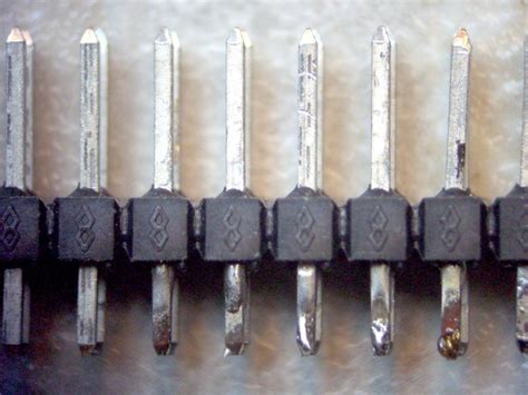 Unsolderable Header Pins The Smell Of Molten Projects In The Morning