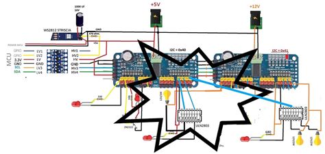 Collegamenti ESP PCA STRIP LED WS Page Hardware Arduino Forum