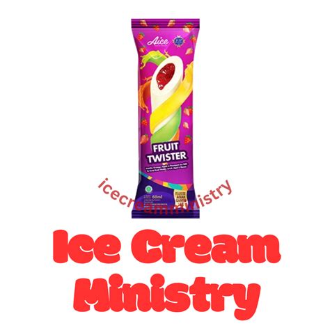 Jual Aice Fruity Roll Twister Shopee Indonesia