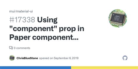 Using Component Prop In Paper Component Causes Positioning Issues With Select Component