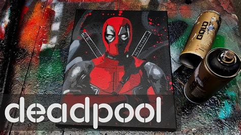 Deadpool Stencil