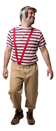 Disfraz Compatible Al Chavo Del 8 Vecindad Adulto Multicolor Unitalla