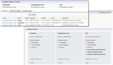 Salesforce Adds Sandbox Templates