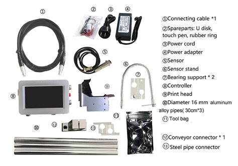 Industrial Thremal Automatic Batch Printing Ink Jet Coding System Machine
