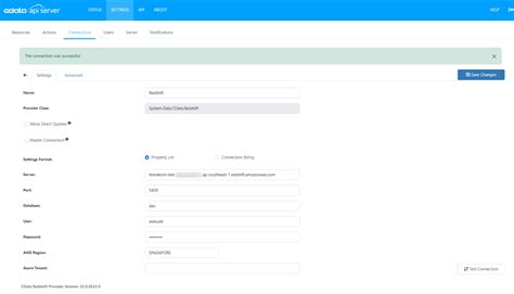 การเชื่อมต่อกับ Data Sources ต่างๆ เช่น Redshift และสร้าง Api ใน Cdata Api Server Developersio