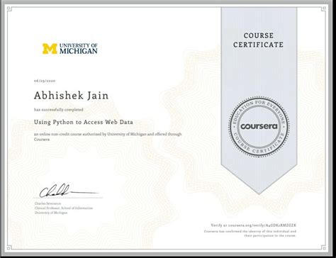 Abhishek Jain On Linkedin Pythonprogramming Pythonwebdata Coursera