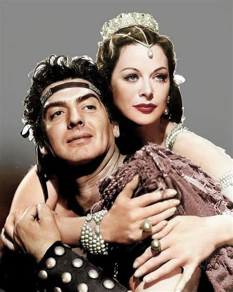 Fabulous Films And Stars Victor Mature And Hedy Lamarr Samson And