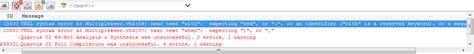 Fpga Multiplexer On Vhdl Stack Overflow