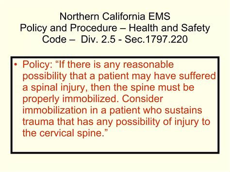 Spinal Immobilizationppt 2 Ppt First Aid Injuries