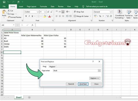 Cara Menemukan Data Dengan Cepat Di Ms Excel