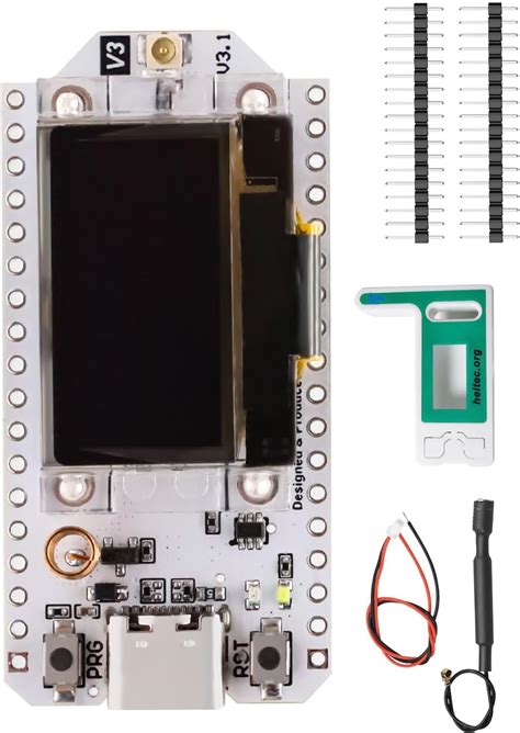 Lora Esp Development Board Binghe Esp V3 Lora Oled Display And 868mhz Lora Antenna Wi Fi C
