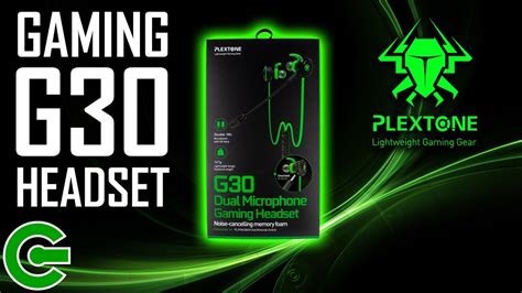 Plextone G30 Gaming Headset Review Youtube