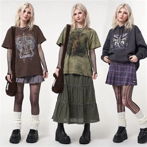 Grunge Aesthetic Fashion Guide Outfits Types And Modern Influence Fxlb Ny
