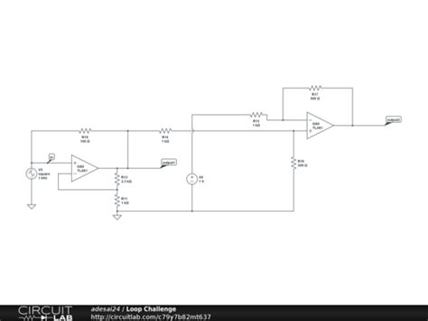 Loop Challenge Circuitlab