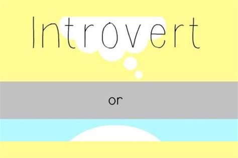 Are You An Introvert Extrovert Or Ambivert
