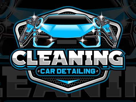 Car Wash And Auto Detailing Logo Car Detailing Business Logo Car